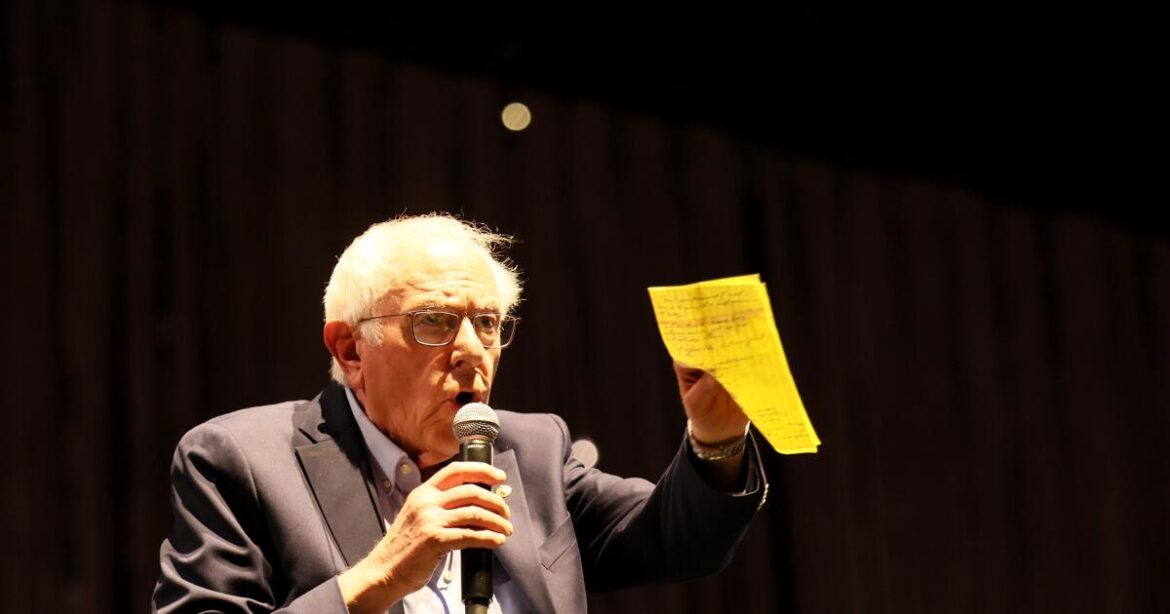 Bernie Sanders Surprises Fans at Coachella